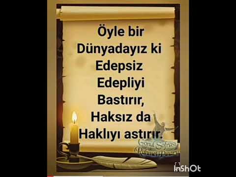GÜZEL SÖZLER RUHUN ŞİFASIDIR. Aziz dostlar