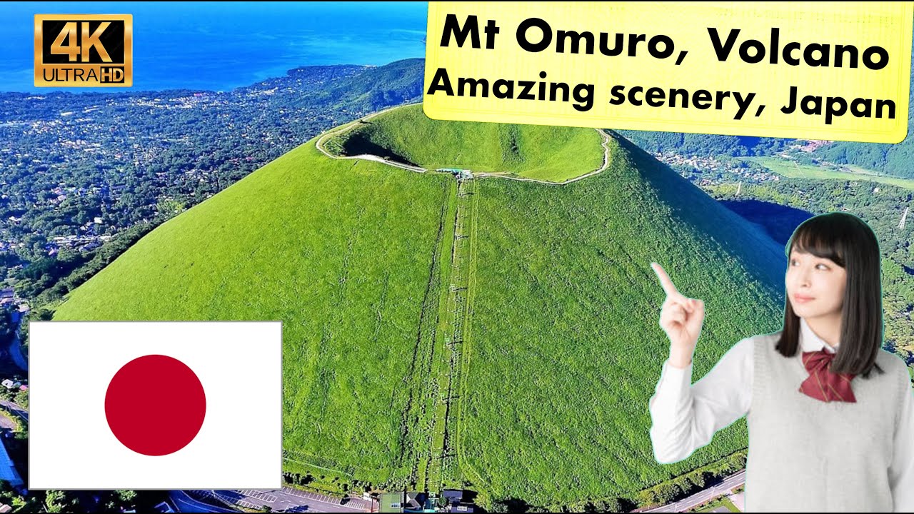 Mt Omuro Volcano Japan Walking Tour Ito Izu Tokyo Mt Fuji ASMR 4K - YouTube