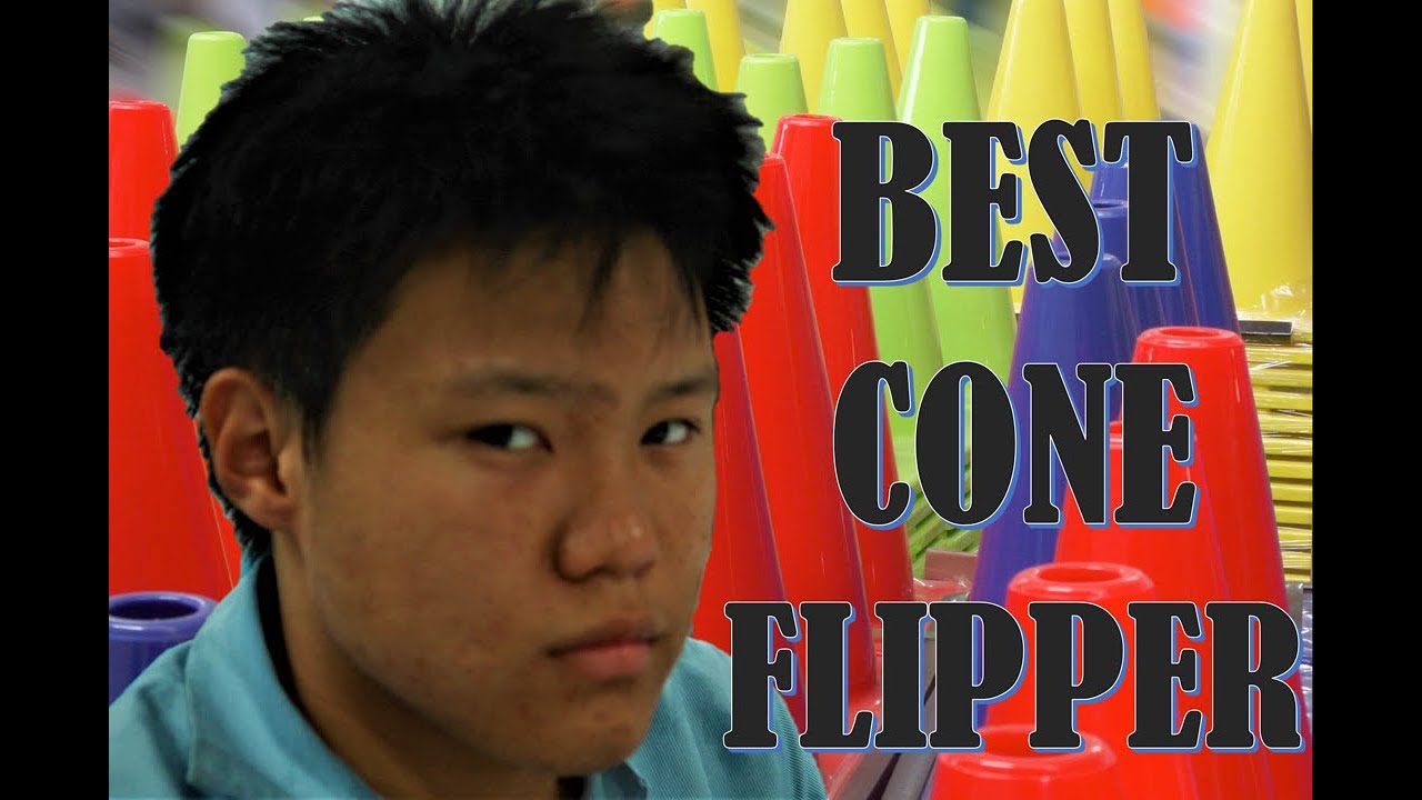 WORLD'S BEST CONE FLIPPER - YouTube