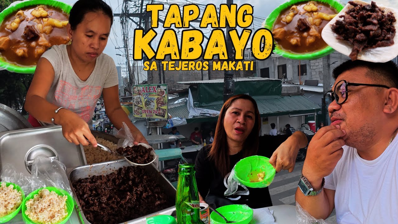 TAPANG KABAYO sa Tejeros Makati at Tumbong Soup Namit talaga | TRAVEL ...