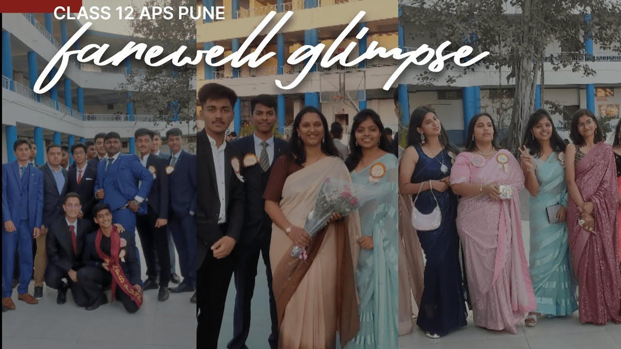 Class 12 Farewell APS PUNE | Memories Unveiled 🎉 - YouTube