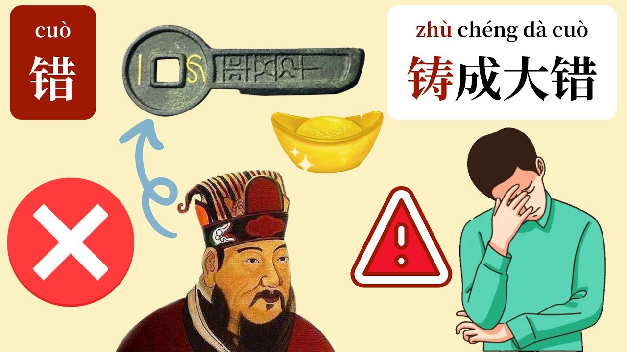 汉字“错”为何是金字旁？Why the Chinese Character "错" (ERROR) Has the "金" (METAL ...