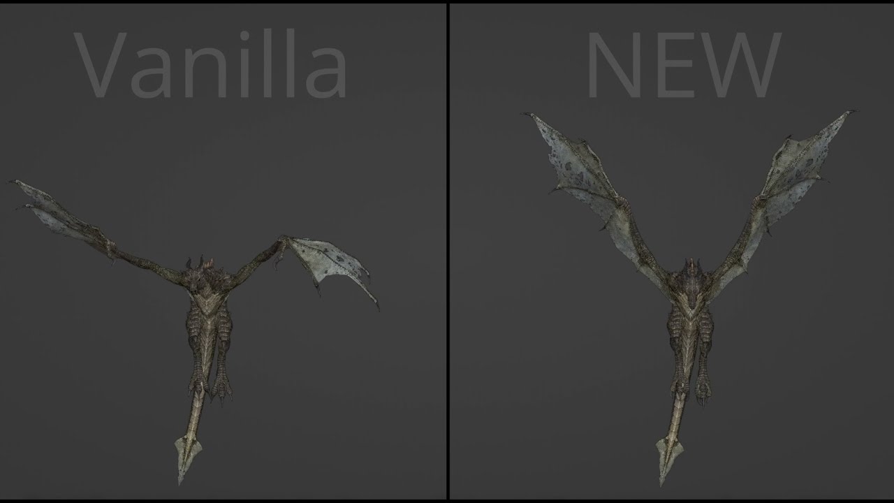 Dragon Wing Flapping Animation Fix - YouTube