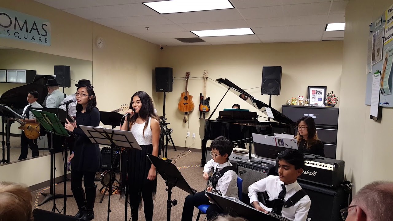 Beatles tribute - day tripper Daniel guitar Dana keyboard - YouTube