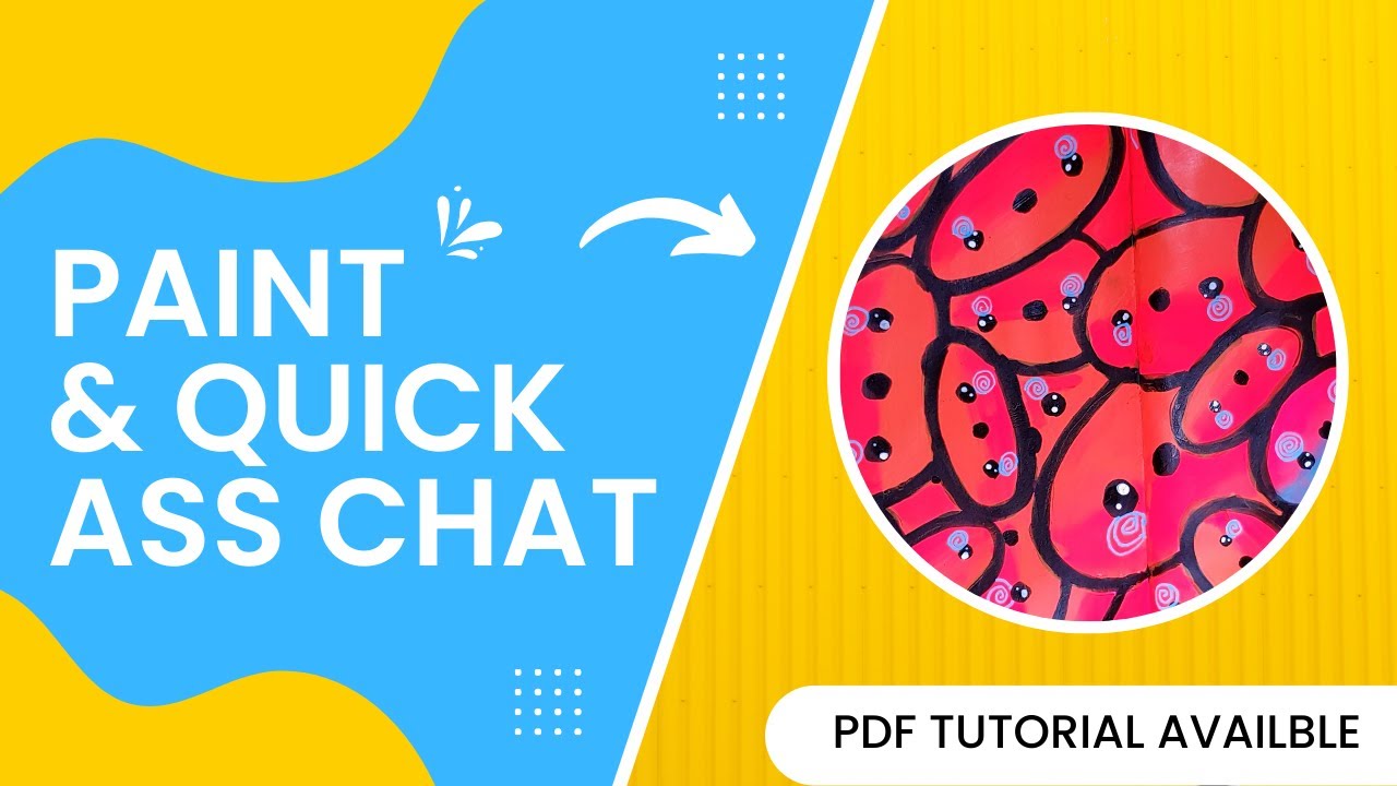 PAINT AND CHAT - SQUISHY DOODLES - YouTube