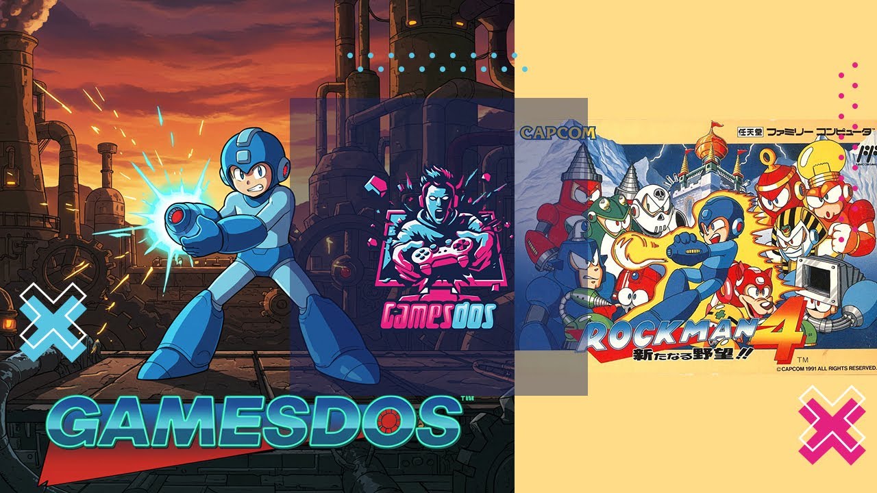 Rockman 4 Gameplay Famicom HD 1080p - YouTube