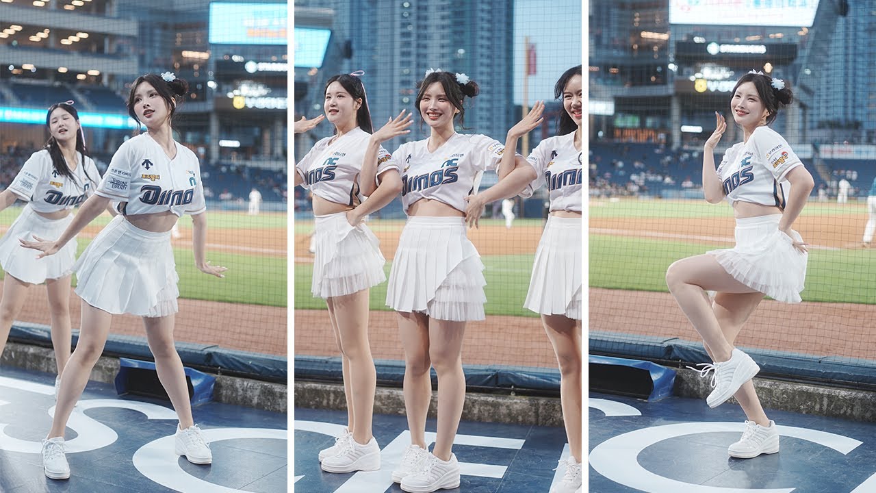 랠리다이노스 김정원 Kim Jungwon 치어리더 마그네틱 240501 - YouTube