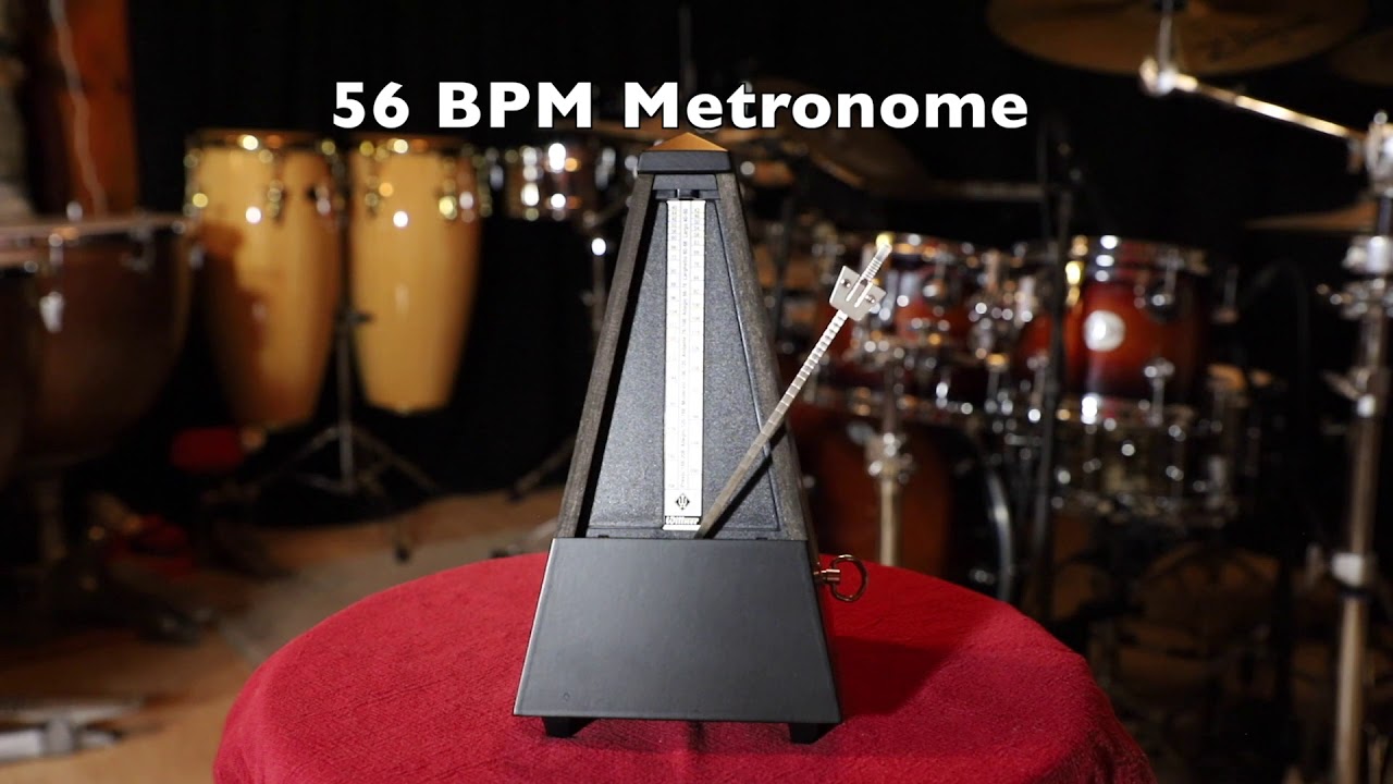 REAL Metronome - 56 bpm - Wittner Model No. 806m - YouTube