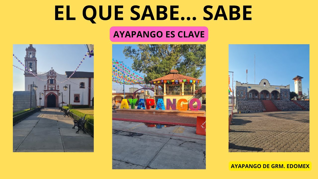 EL QUE SABE ....SABE. AYAPANGO DE GRM. EDOMEX. - YouTube