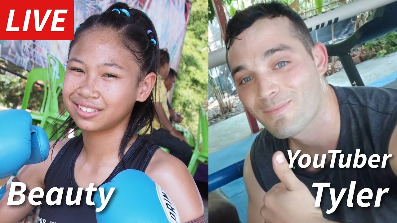 บิวตี้กับไทเลอร์กำลังเริ่มครับBeauty&Tyler fight! ビューティーとタイラー決戦！！ - YouTube