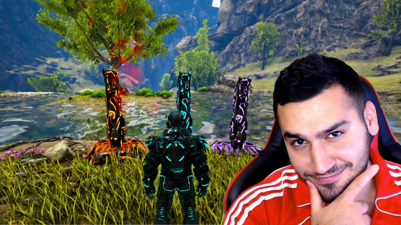 ARK Eternal Primal Boss Summoner مواجهة البوسات الأعمدة - YouTube