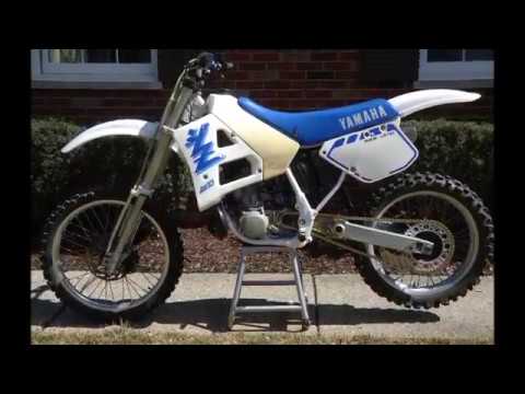 1989 YZ250WR - MX, Motocross, AHRMA (vintage 2 stroke) - YouTube
