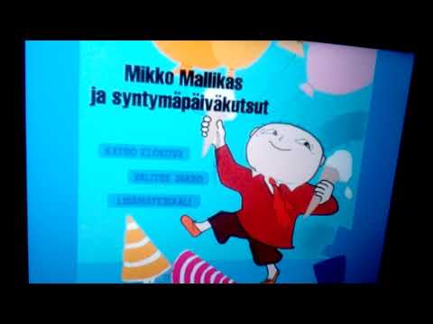 Mikko Mallikas ja syntymäpäiväkutsut DVD