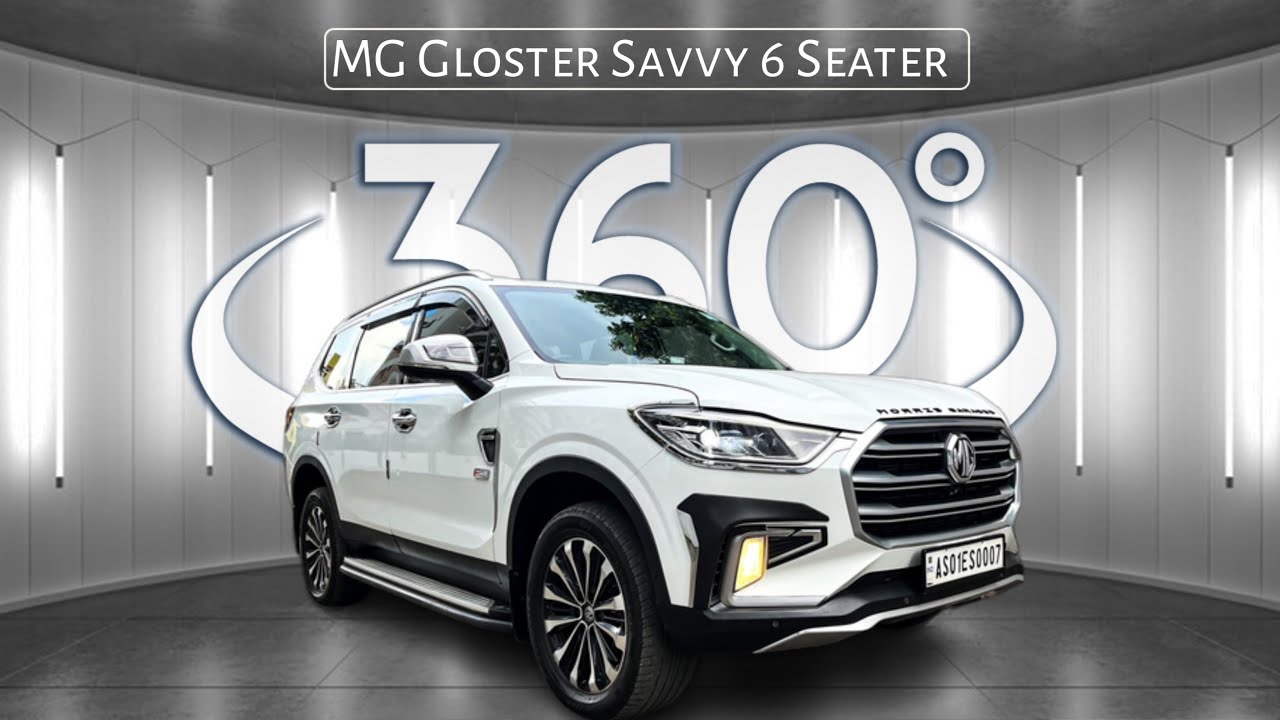 MG Gloster Savvy 6 Seater | 360 View | Pre Owned Car for Sale | Ace ...