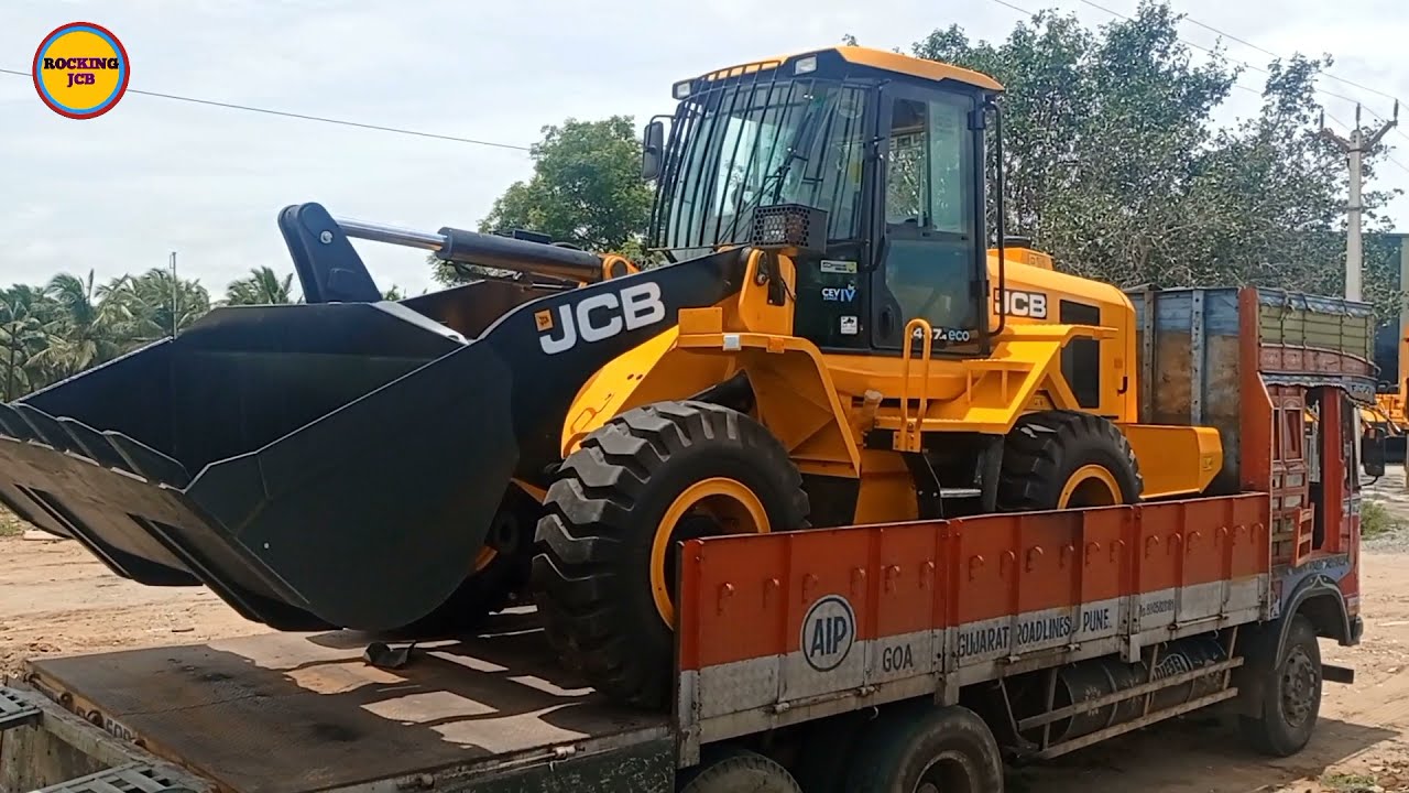JCB 437 -4 Wheel loader new model/BS 4 JCB engine/JCB bs iv - YouTube