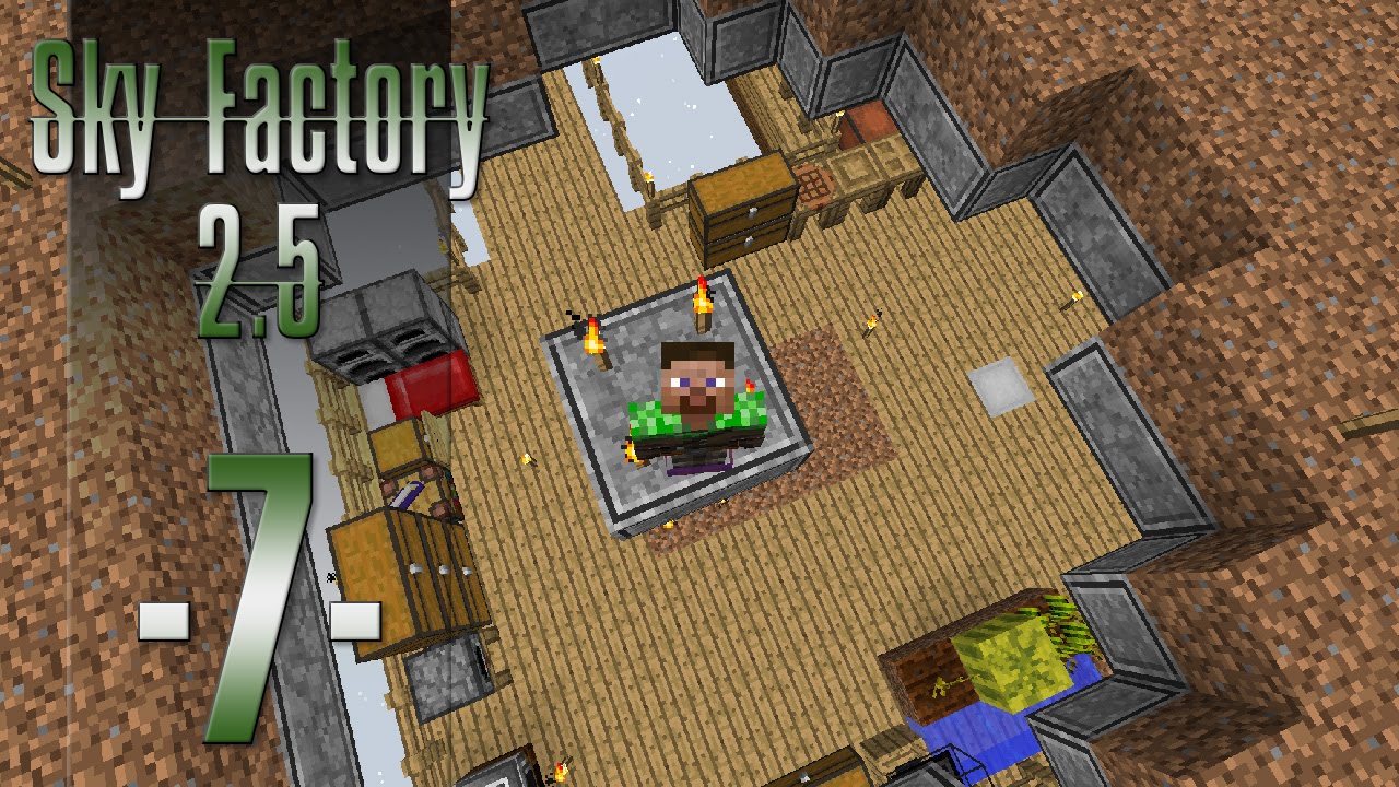 Minecraft - Sky Factory 2.5 - E07 - En kæmpe stjerne (HD) - YouTube