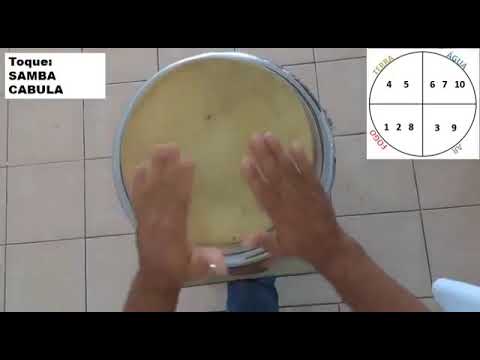 TOQUE DE ATABAQUE - SAMBA CABULA - YouTube