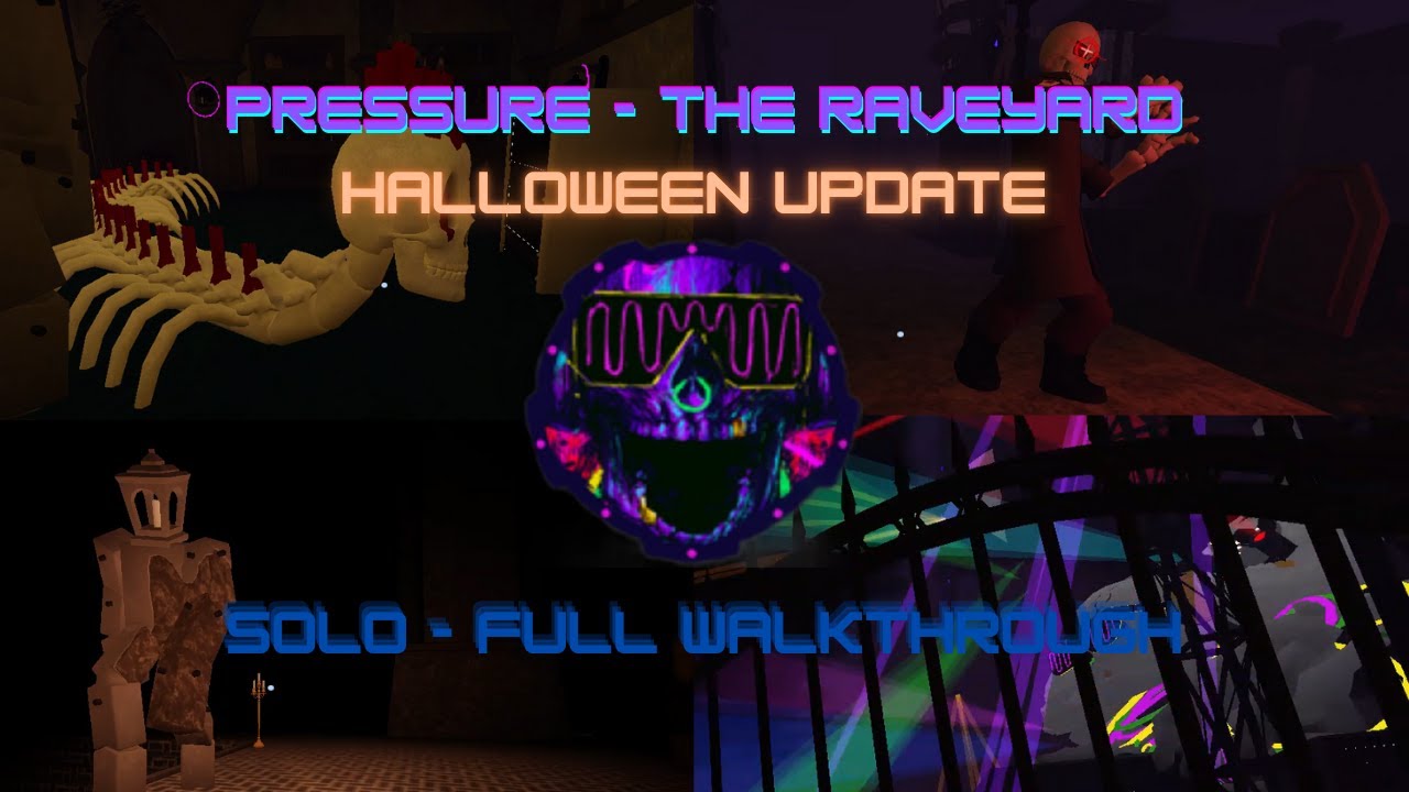 [ROBLOX] Pressure | Halloween Update - The Raveyard | (Door 1 - 50 ...