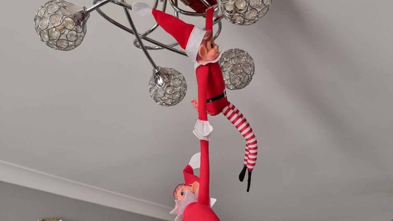 Crazy ELVES on Day 6, Stealing Presents and Acrobatics! Elf on a Shelf ...