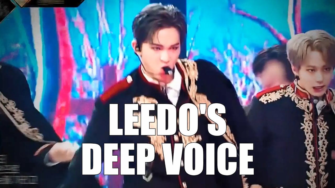 ONEUS Leedo Deep Voice/ Rap Compilation - YouTube