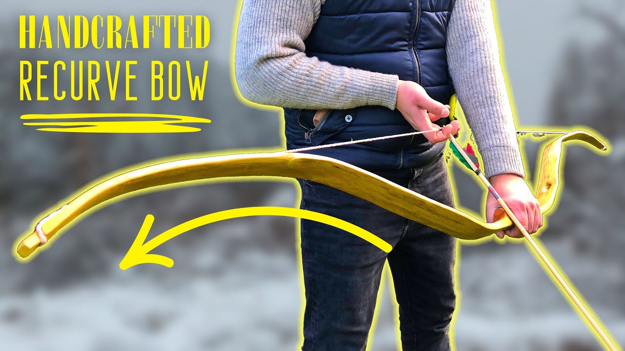 Relaxed Bow Making - Unique Wood Recurve Bow Build - YouTube