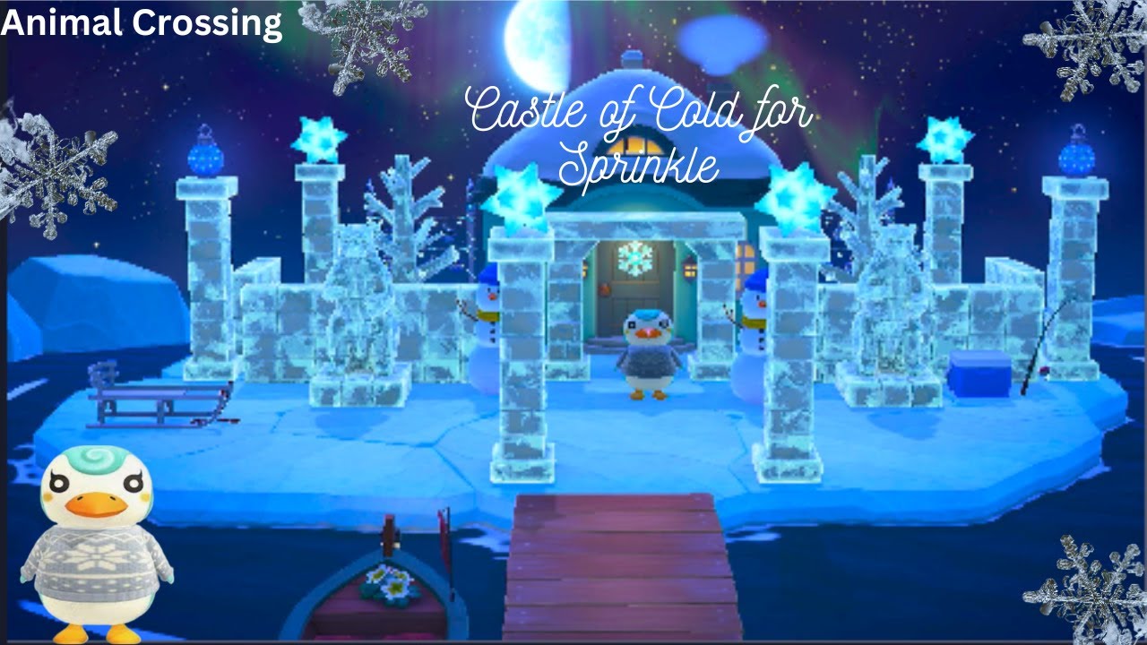 Castle of Cold for Sprinkle! Animal Crossing, Happy Home Paradise ...