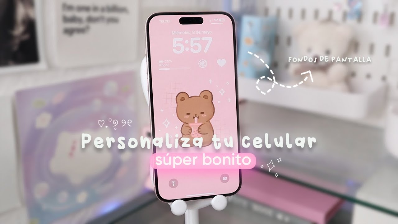 🎀₊˚ Personaliza tu celular súper bonito desde cero l Fondos de pantalla ...