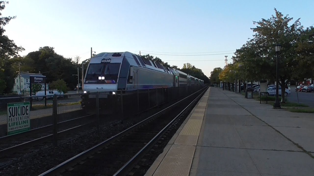 Morning Trains at Ramsey 8/22/24 - YouTube