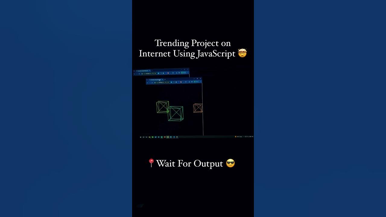 Trending Project On Internet Using Javascript 🔥 100daysofcode Codenewbie Codewithme