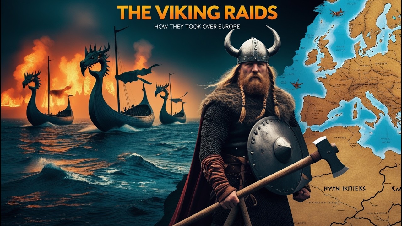The Viking Raids | How They Took Over Europe | 5 Minute World History ...