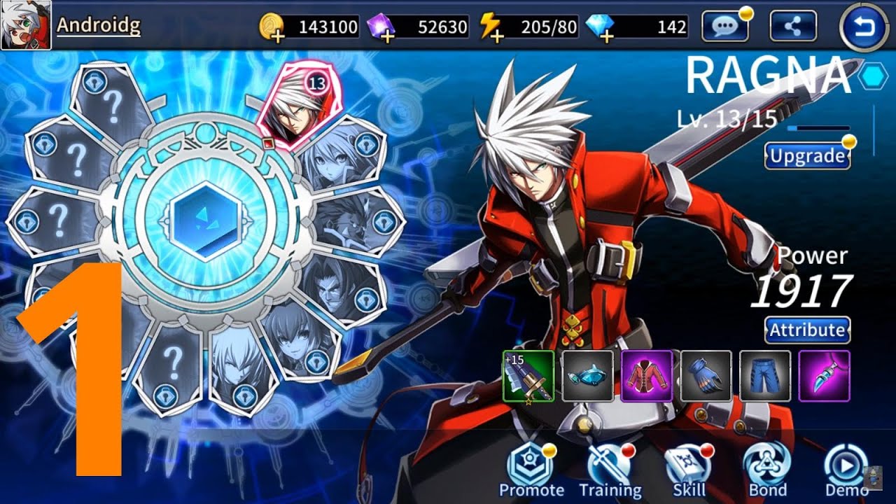 BlazBlue RR - Real Action Game - Android Gameplay | Walkthrough Part 1 ...