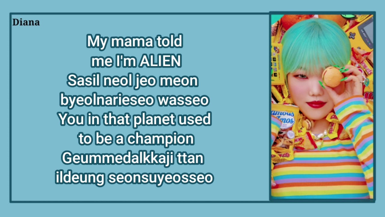 LEE SUHYUN - ALIEN ( Easy Lyrics ) - YouTube