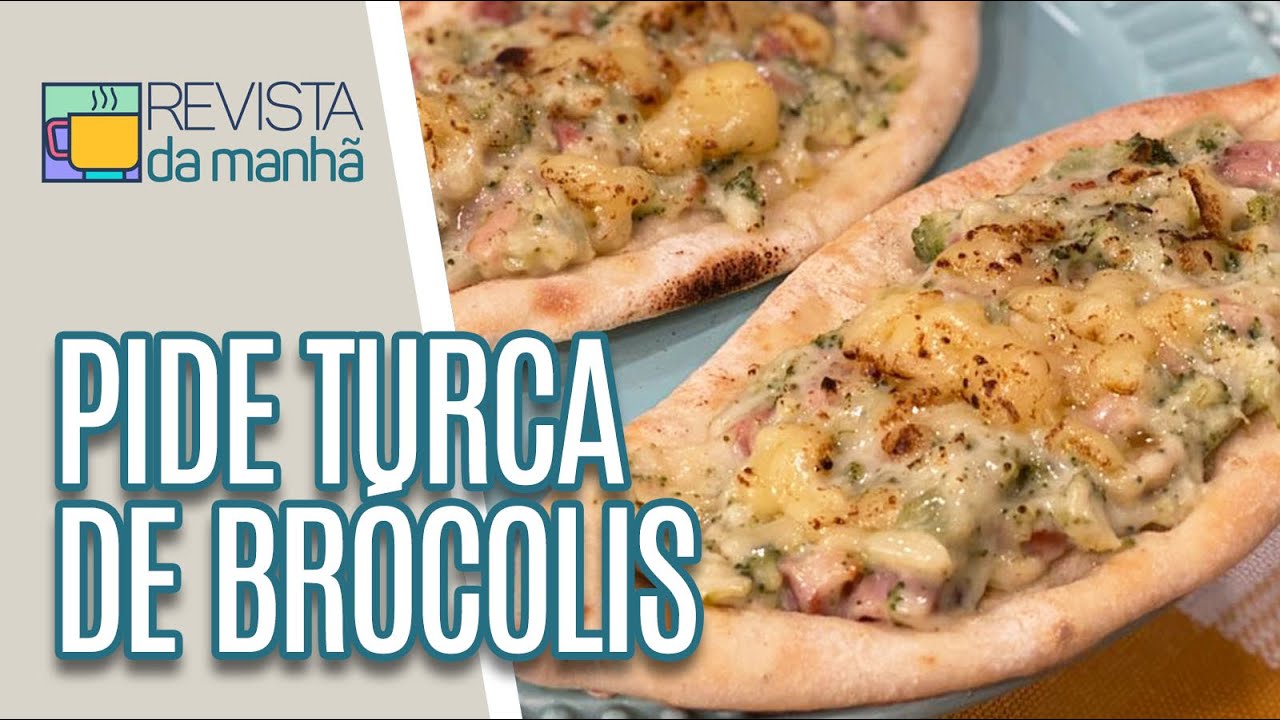 Esfiha turca com recheio de brócolis e requeijão cremoso - Revista da ...
