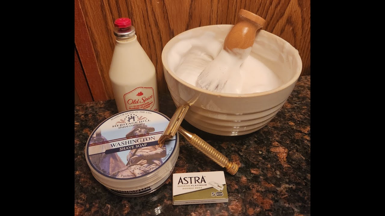 SOTD: Heritage Hill Washington / Star Razor / Astra Blades / Old Spice ...