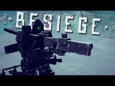 FLYING WAR MECH! | Besiege #85 | Player Creations - YouTube