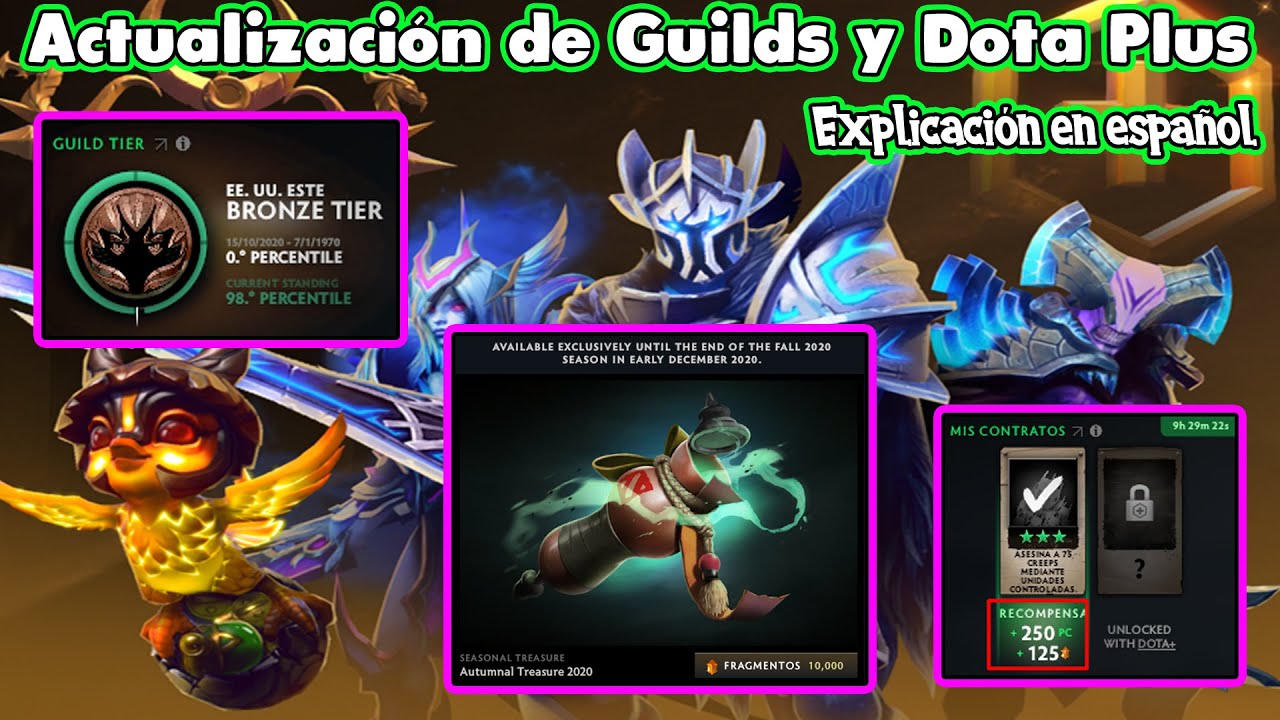 Todo lo que tienes que saber acerca las nuevas Guilds y Dota Plus ...
