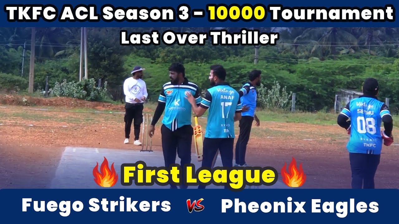 Fuego Strikers Vs Pheonix Eagles | 1st League | | Tiruppur Kerala Friends Club 10K Tournament # ...