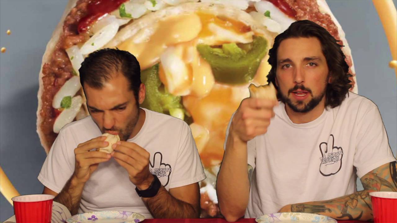 Taco Bell Spicy Cheesy Core Burrito (Extended) - Ep. 856 #TMR - YouTube