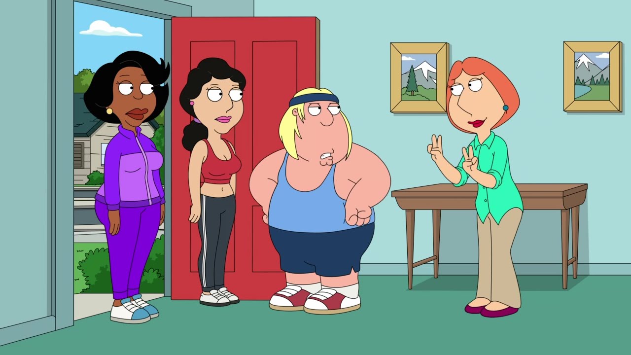 Family Guy - Donna and Bonnie start taking walks with Chris - YouTube
