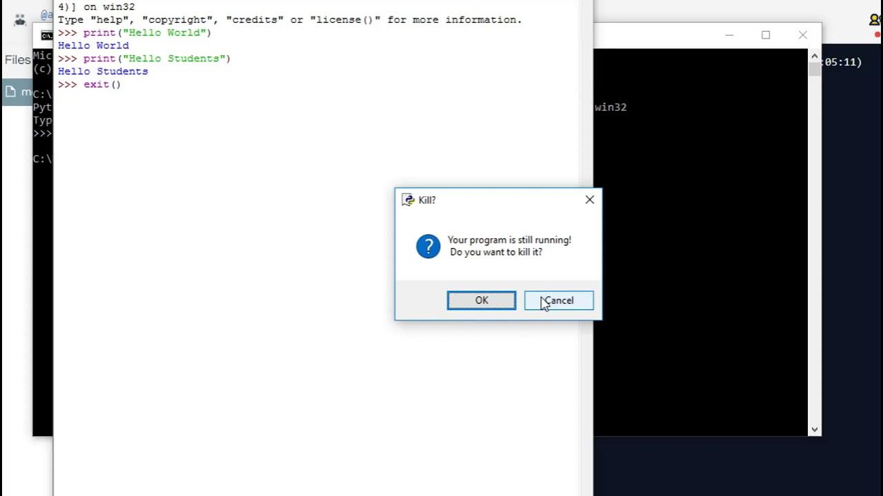 05 different methods to execute python codes - YouTube
