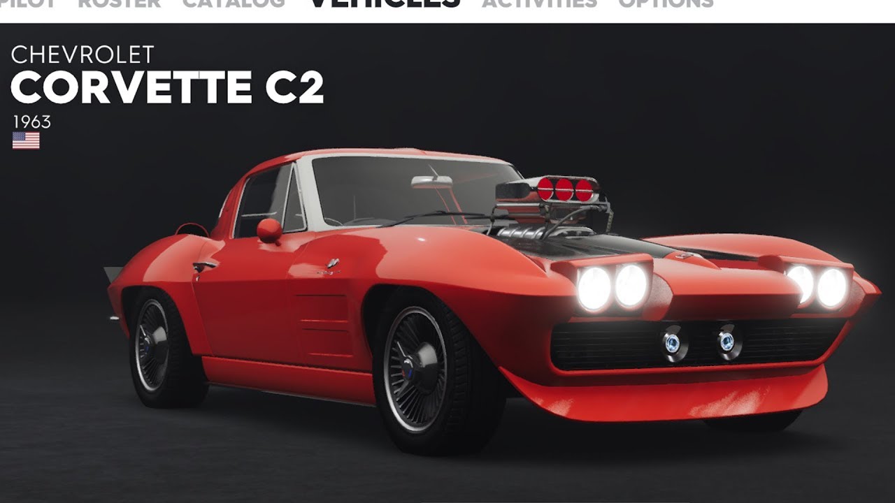 The Crew 2 - Chevrolet Corvette C2 1963 - Customize | Tuning Car (PC HD ...