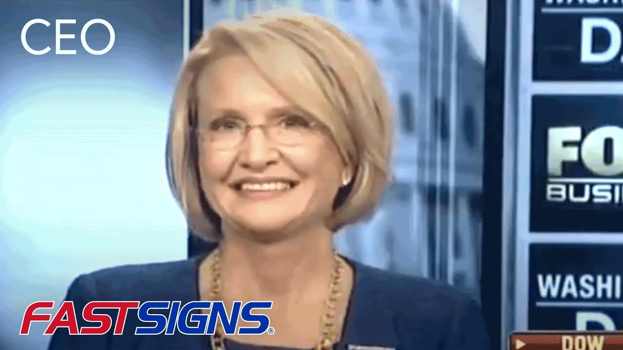 FASTSIGNS® CEO Catherine Monson Interviewed by Charles Payne on ...