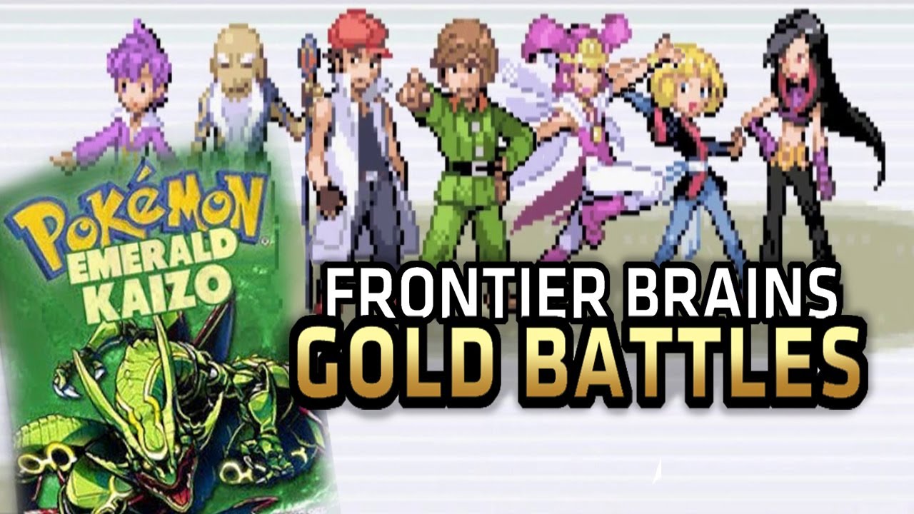 Pokémon Emerald KAIZO Battle Frontier | Gold Symbol Battles + Reward ...