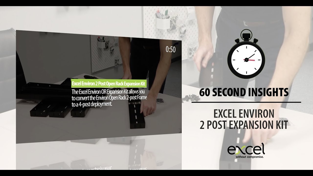 60 Second Insights - Excel Environ Open Frame Expansion Kit - YouTube
