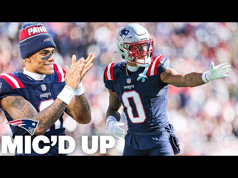 MIC'D UP: Christian Gonzalez's LOCK DOWN Game vs. NY Jets | New England Patriots NFL Week 8