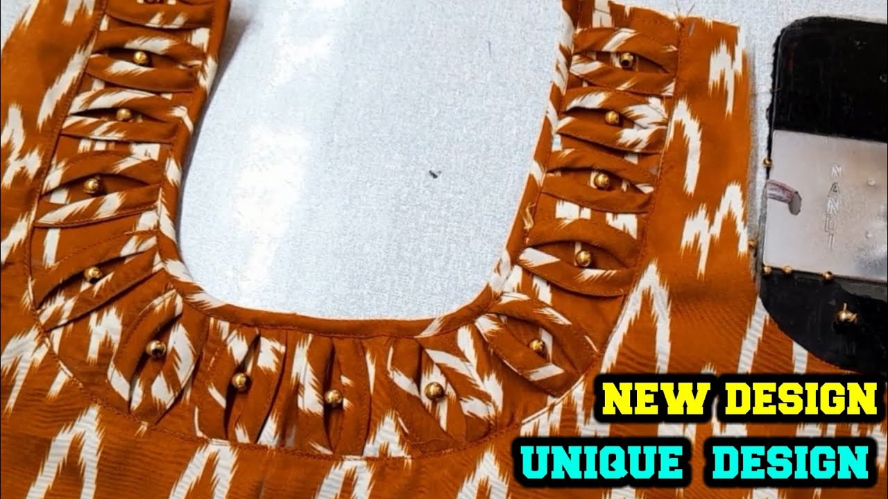 neck kurti design latest // patch wala design // gala design simple ...