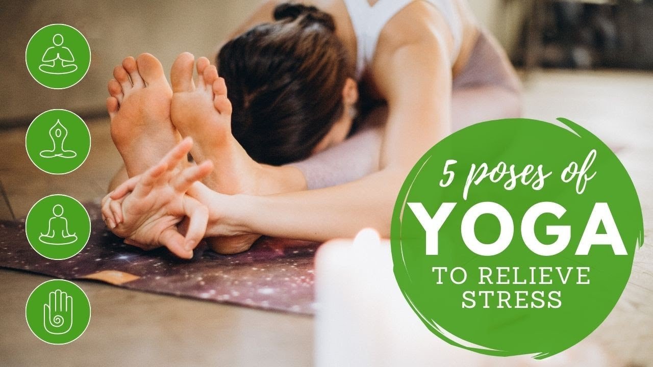 Full Body Relaxing Stress Yoga For Beginners in One Minute - YouTube