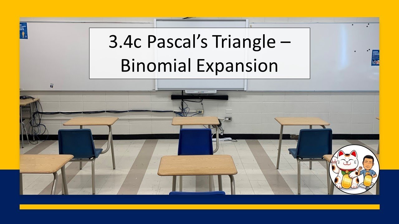 3.4c Pascal's Triangle - Binomial Expansion - YouTube