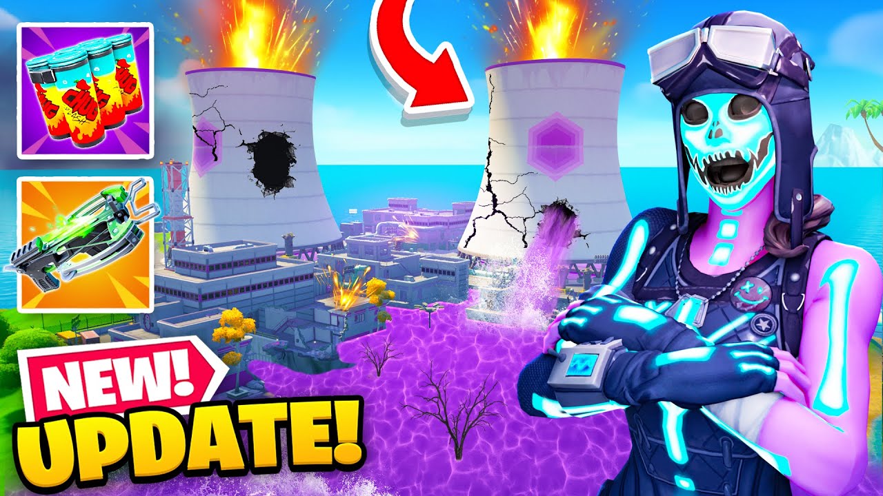 EVERYTHING *NEW* in Fortnite's Update! (Map Changes, Chilli Chug Splash ...