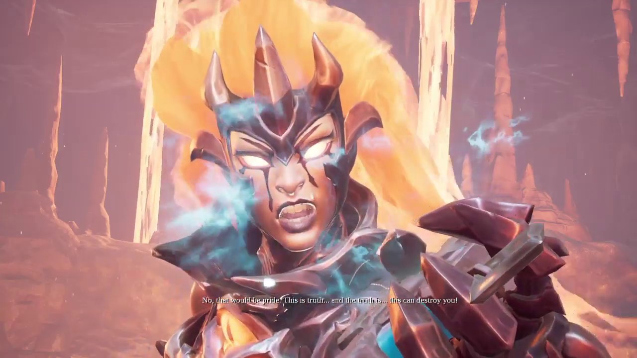 Darksiders III_Fury Abyssal in cutscene - YouTube